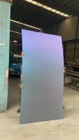 China 201 304 Gradient Blue Red Stainless Steel Sheets Door Hotel Decoration for sale