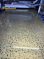 China Gold Mirror Etched Client Pattern Stainless Steel Sheet for sale