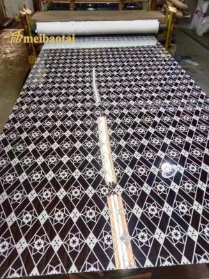 China Mirror 4x8 Various Pattern Popular Etched Stainless Steel Decoratve Sheet for sale