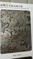 China Camouflage Pattern Imitation Antique Copper Stainless Steel Sheets for sale