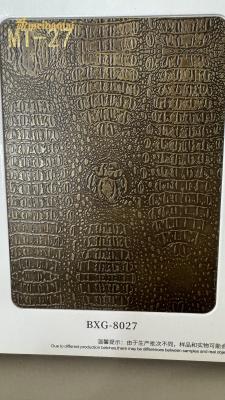 China 201 304 Decoration Imitation Antique Copper Stainless Steel Sheets 3D Wall for sale