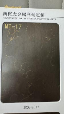 China 201 304 Imitation Antique Copper Decorative Stainless Steel Sheets for sale