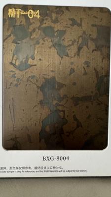 China 3D Wall Decoration Imitation Antique Copper Stainless Steel Sheets for sale
