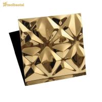 China Stainless Steel Embossed Sheet With Strong Decorative And Fashion Effect For Wall And Ceiling Decoration for sale