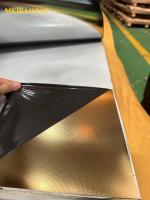 China 4*8ft stock Embossed Linen Stainless Steel Sheet Decoration Plate for sale
