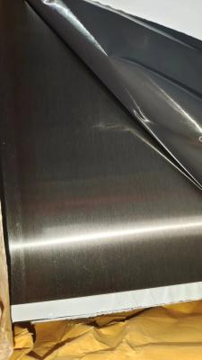 China 0.55mm Thickness Hairline Stainless Steel Sheet 304 Grade Decoration Plate for sale