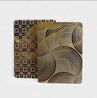 China AISI Standard Pattern Etched Stainless Steel Sheet for sale
