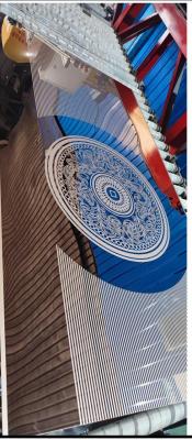 China Ss304 201 Silver Mirror Stainleess Steel Etched Sheet Decoration Plate for sale