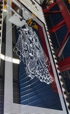 China 0.8MM Mirror Finish Etched Stainless Steel Sheet for Elevator Decoration and Architectural Use for sale