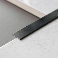 China 3048mm Length 304 Stainless Steel Mirror Surface T Tile Strip for Wall and Floor for sale