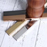 China U Profile 304 Stainless Steel Corner Tile Trim with Mirror/NO.4/Hairline Surface in 10FT Length for sale