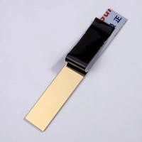 China Manufacturer Metal Stainless Steel Adhesive Roll Flat Tape Tile Trim for sale
