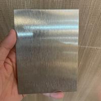 China Satin Finish 304 Grade Brush Stainless Steel Sheet for sale