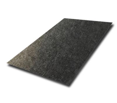 China SS304 Grade PVD Color Coated Hairline Stainless Steel Sheet 1219x2438mm for Decorative Wall Panels for sale