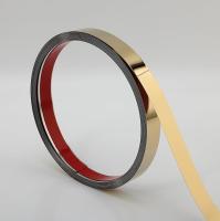 China PVD Color Coated Stainless Steel Tile Trim with Mirror/Hairline Surface for Decorative Wall Edge Protection for sale