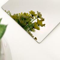 China 304 Mirror Finish Decorative Stainless Steel Sheet Four Feet for sale