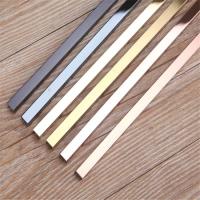 China 304 Stainless Steel U Profile Tile Trim with PVD Color Coating in 10 Feet Length for sale