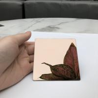 China PVD Coating Bronze Mirror Stainless Steel Decorative Plate for sale
