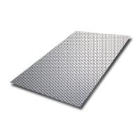 China Silver Polish Embossed Stainless Steel Sheet with 0.85mm Thickness and 3048mm Length for Decorative Wall Panels for sale