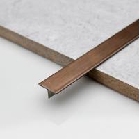 China Rose Gold 304 Stainless Steel Edge Trim 10 Feet Metal Profile for Tile Protection for sale