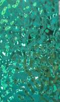 China 304 Stainless Steel Water Ripple Sheet with PVD Blue Coated Mirror Surface for Decorative Use for sale