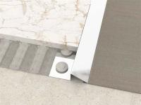China 0.25 Inch PVD Coated Tile Edge Trim with Customizable Sizes in Stainless Steel for sale