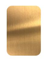 China Brushed Gold Stainless Steel Sheet, Ti-PVD Coated Metal Plate for sale