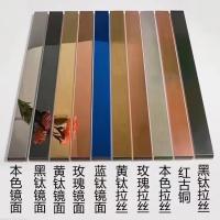 China Metal Profile 201 Stainless Steel U Shape Tile Trim with 10 Feet  8 Feet for sale