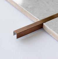 China Wholesale Rose Gold Brushed Stainless Steel U Channel Trim for Wall for sale