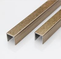 China U6 U8 U10 Stainless Steel Vibration U Channel Trim for Wall Decoration for sale