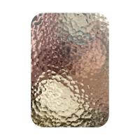 China Mirror Hammer Stamped Stainless Steel Decorative Panel Metal Sheet for sale