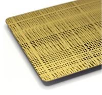 China Etched Titanium Gold 304 Stainless Steel Plate 0.8 1.0mm Lift Decoration for sale