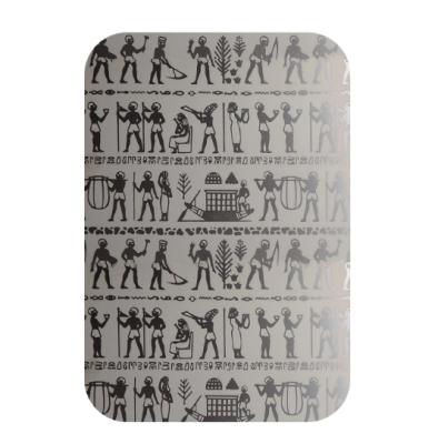 China Custom Etched 304 Stainless Steel Sheet for Architectural Decor for sale