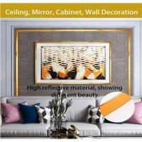 China Super Thin Self-Adhesive Stainless Steel Trim Strip, Flexible Metal Roll for Wall & Furniture Decor, Multiple Colors In Stock for sale