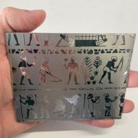 China Egyptian-Pattern Etched Stainless Steel Elevator Sheets Debut for sale