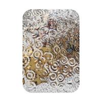China 201 Stainless Steel Water Ripple Decorative Sheet with 0.65mm Thickness and Black Color Coating for sale