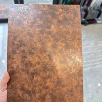 China 304 Grade Stainless Steel Sheet with Rose Gold Coating and 0.65mm Thickness for Retail Space Decoration for sale