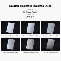 China Scratch-Resistant Coated Gold Color Embossed Stainless Steel Sheet with 0.55mm Thickness for sale