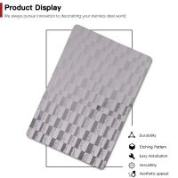 China 201 Stainless Steel Elevator Sheet in 1219x3048mm Size for Decorative Applications for sale