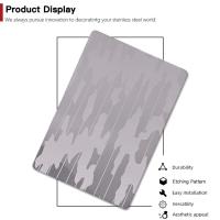 China 201 Stainless Steel Elevator Sheet in 1219x3048mm Size for Decorative Applications for sale