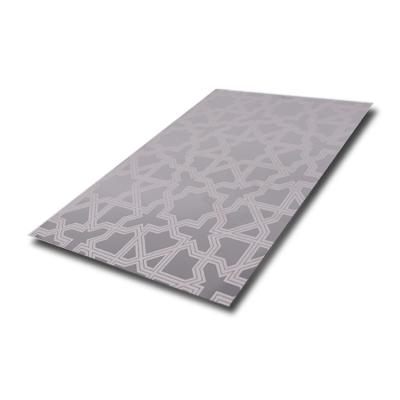 China Popular Etch Design Pattern Elevator Decorative Metal Sheet for sale