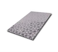 China Silver Mirror Etched 201 Stainless Steel Decorative Sheet For Elevator Decor for sale