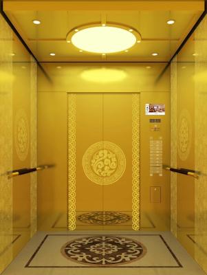China PVD Gold Mirror Elevator Stainless Steel Sheet with 0.95mm Thickness and 1219x2438mm Size for sale