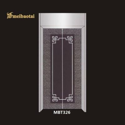 China MBT Elevator Stainless Steel Sheet Black 3048mm Length With Slit Edge for sale