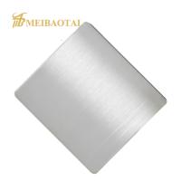 China PVD Coated 430 Grade Hairline Stainless Steel Sheet 1219x2438mm for Wall Panels and Trim for sale