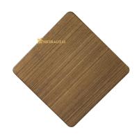 China 8c PVC Film 304 Grade Hairline Stainless Steel Sheet Wall Plate in 1219x2438mm Size for sale