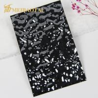 China Black Mirror Gold Mirror  Water Ripple Sheet Decoration Panel  ,Wall ,Ceilling for sale