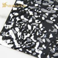 China Black Mirror Water Ripple Stainless Steel Sheet 201 Grade 2438mm Size for sale