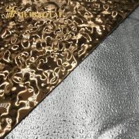 China Gold Pvd Stainless Steel Sheet 0.55mm Thickness AISI Standard for sale