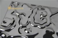 China Black Mirror Decorative Stainless Steel Sheet 3048mm Length for sale